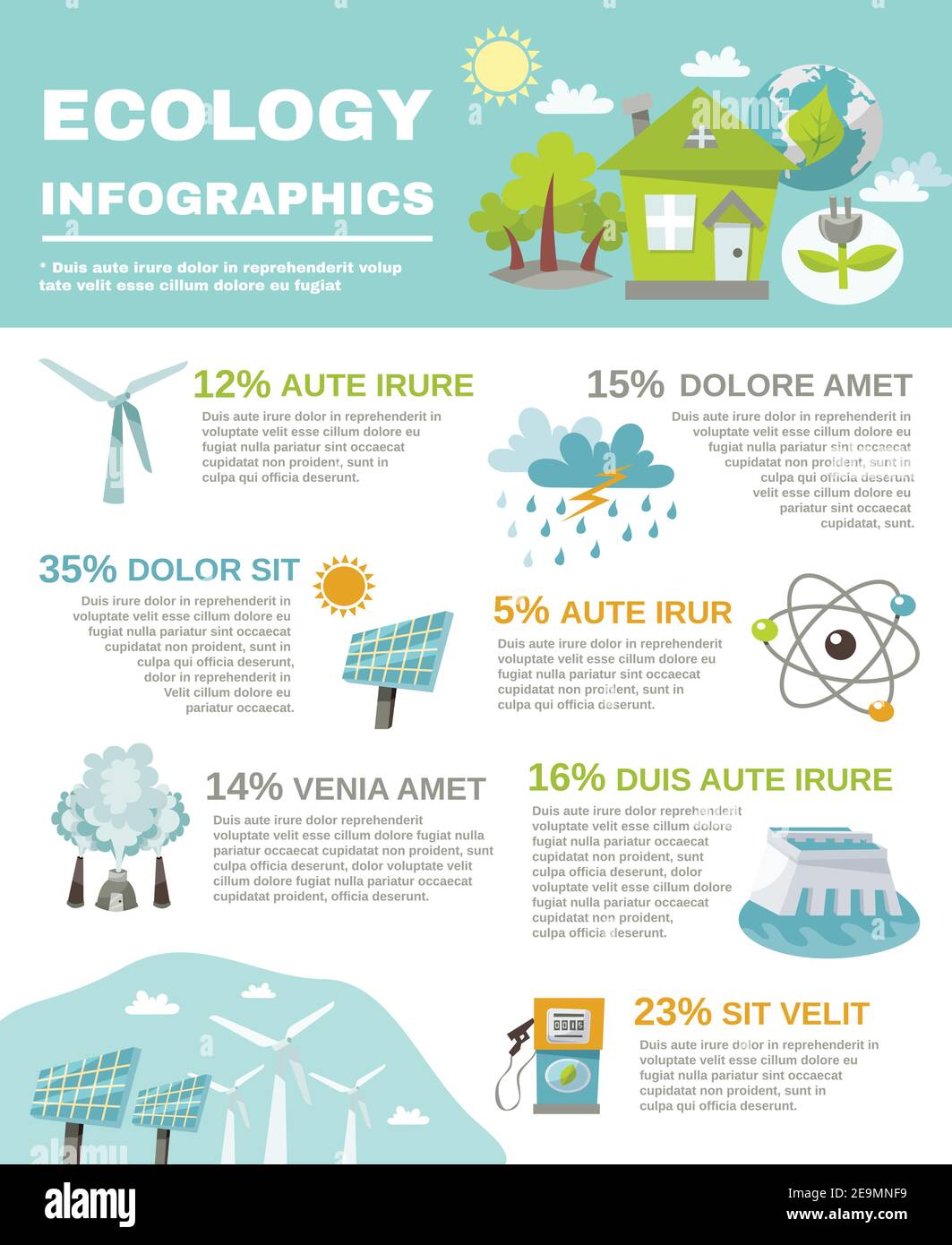 Energy infographics layout design template High Resolution Stock ...