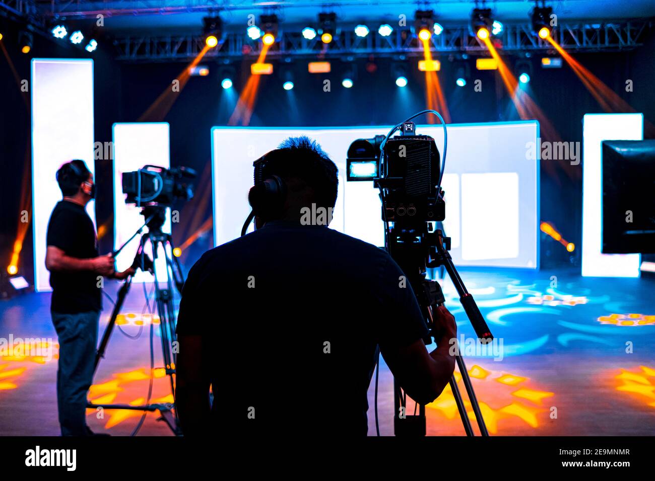 Professional cameraman - covering on event with a video, cameraman ...