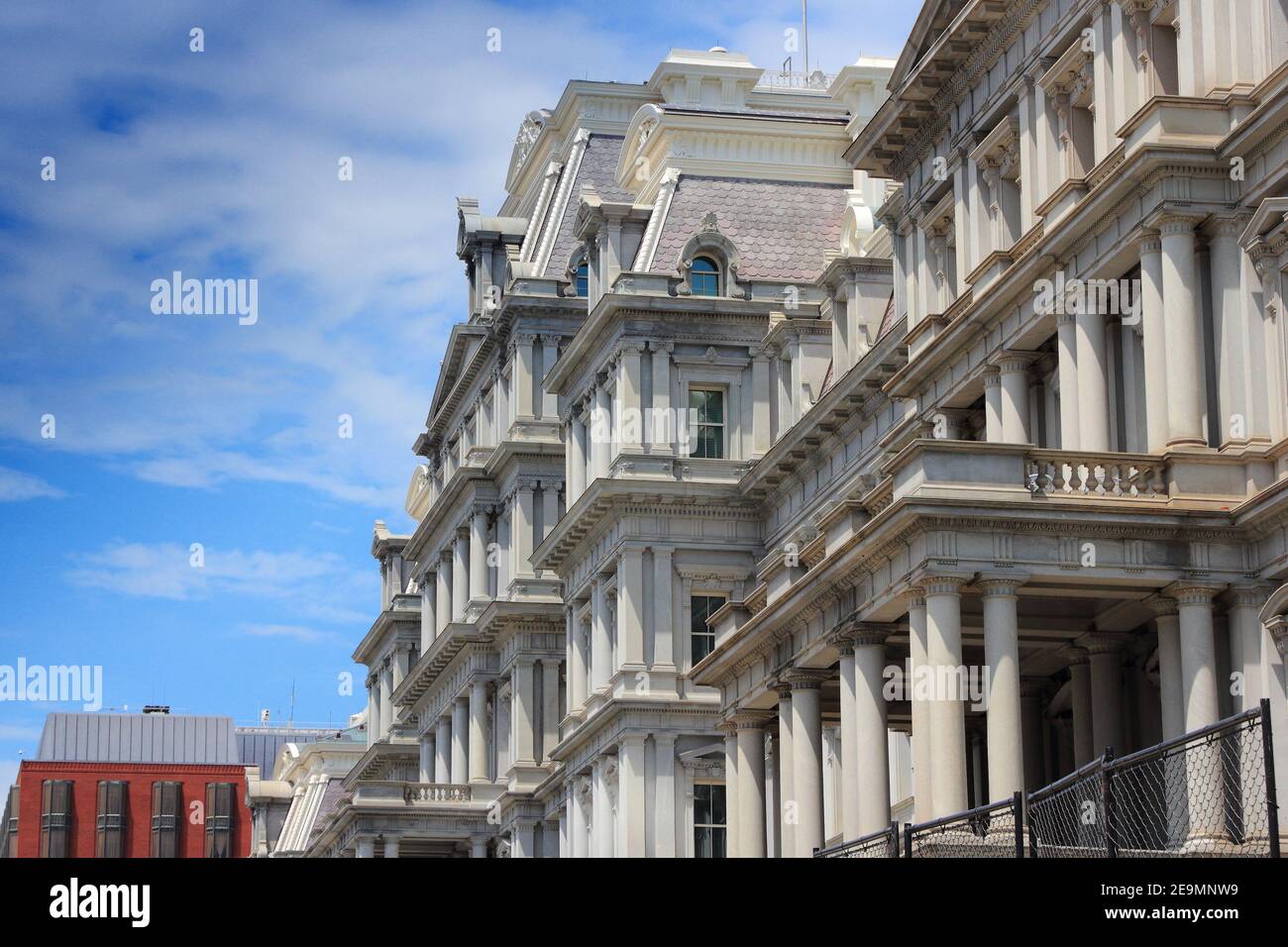 Washington DC, USA. Eisenhower Executive Office Building Stock Photo ...