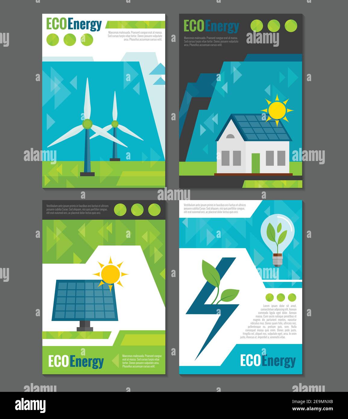 Eco energy solar panel and windmills ecological rechargeable ...