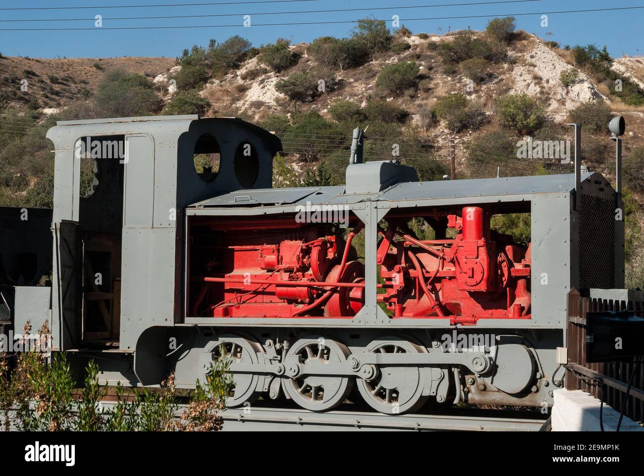 Old train kalavasos cyprus hi-res stock photography and images - Alamy