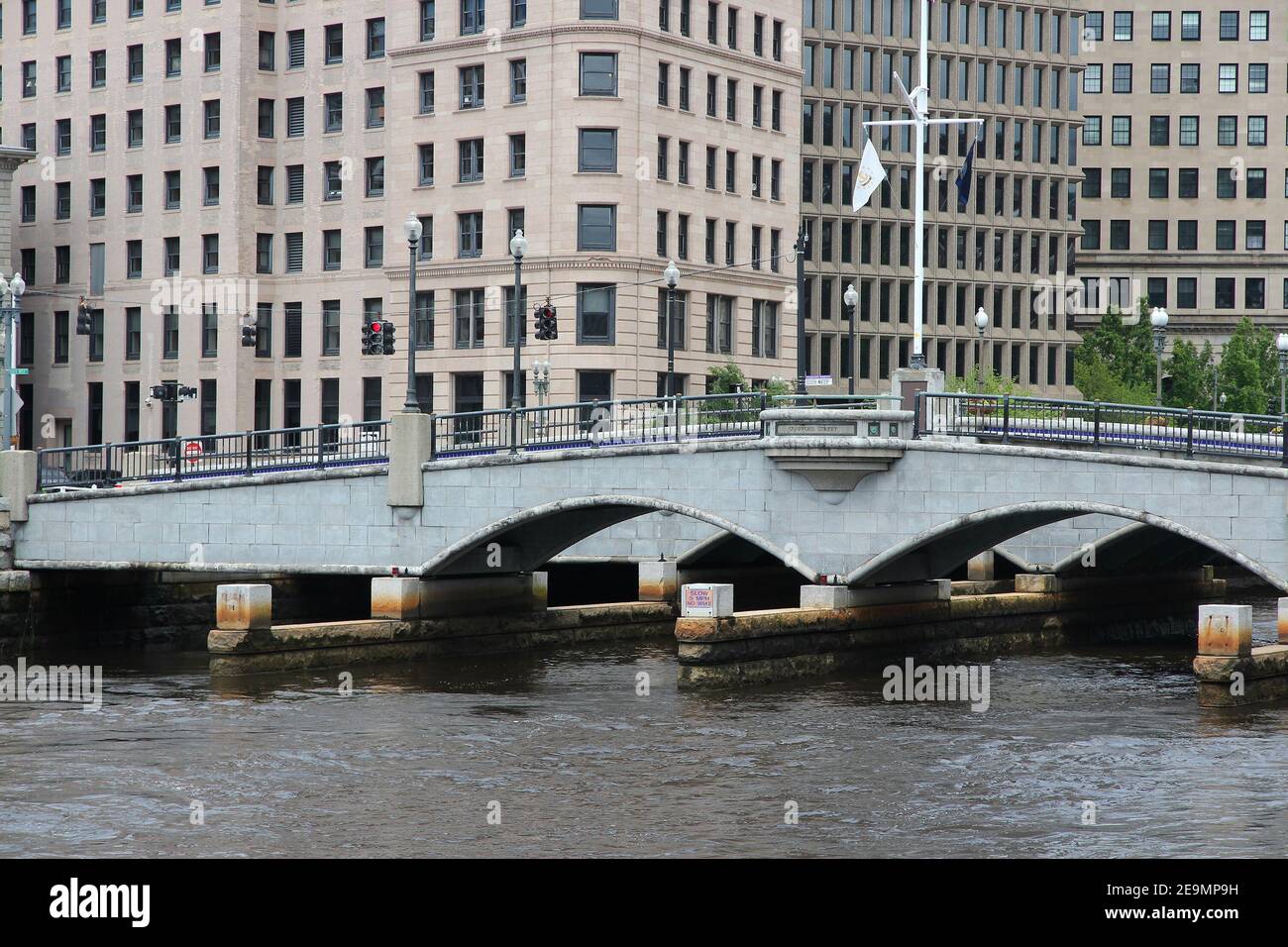 Providence city bridge downtown hi-res stock photography and images - Alamy