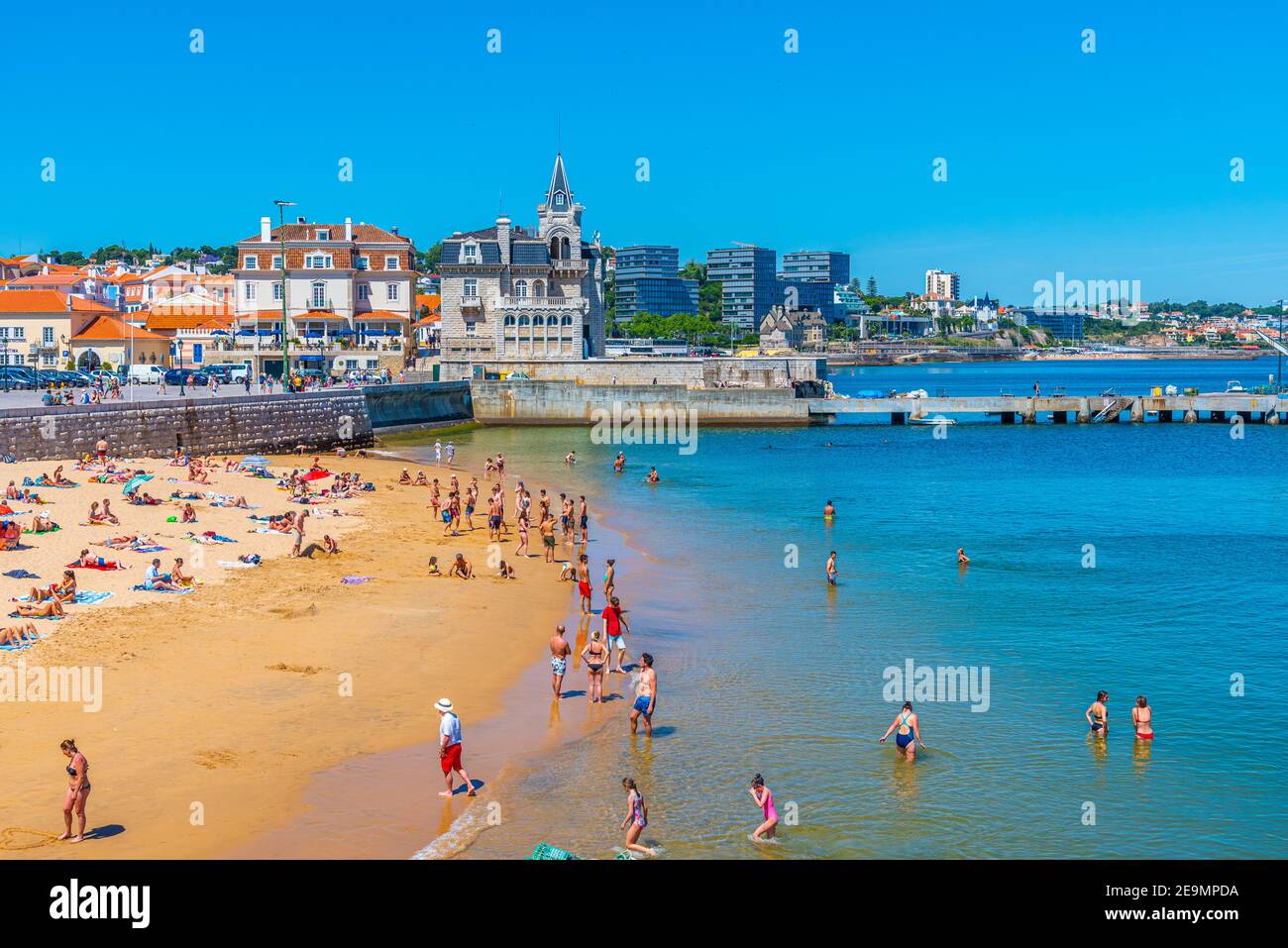 Praia dos pescadores cascais portugal hi-res stock photography and ...