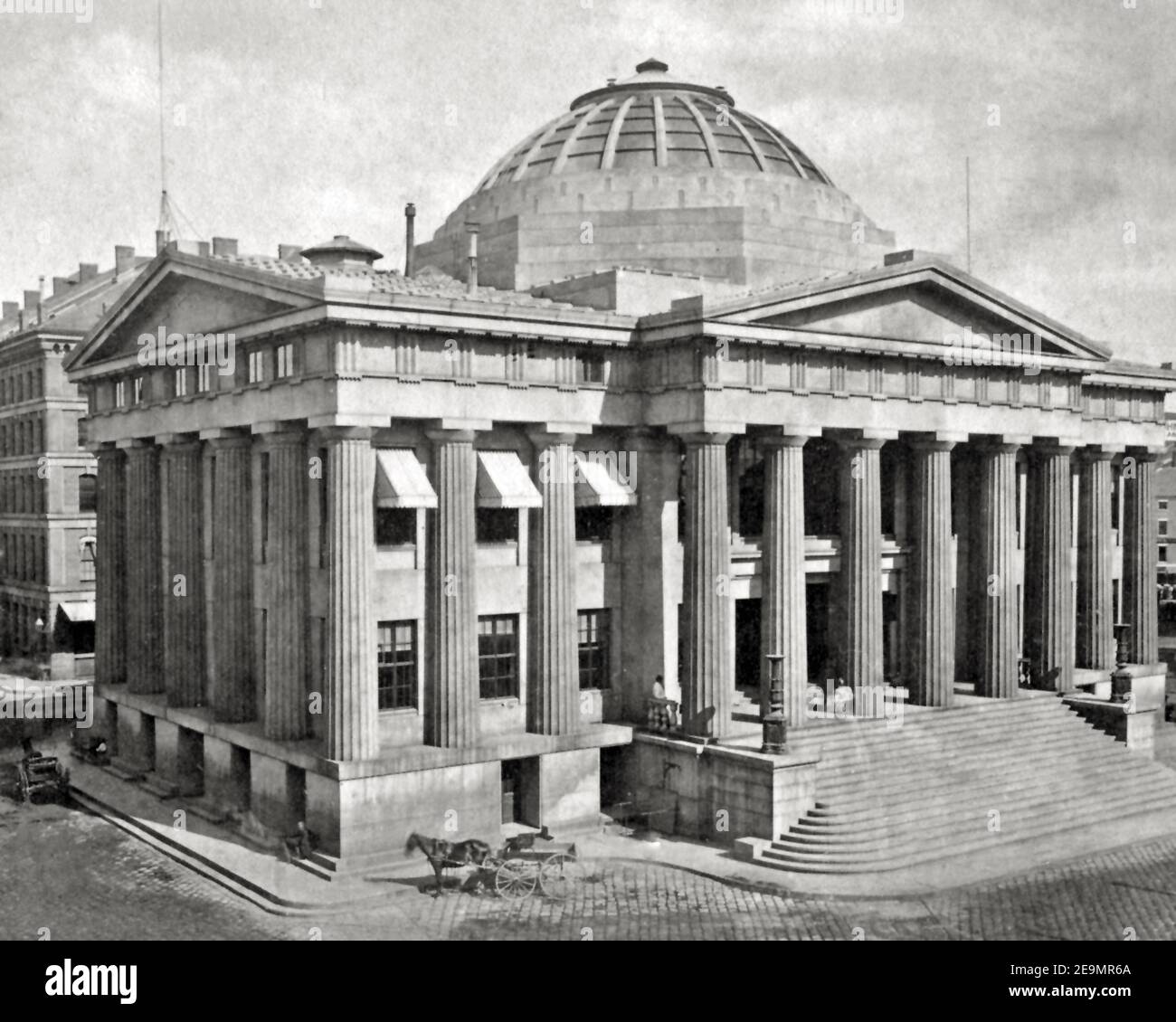 Late 19th century photograph - Customs House, Boston, Massachusetts ...