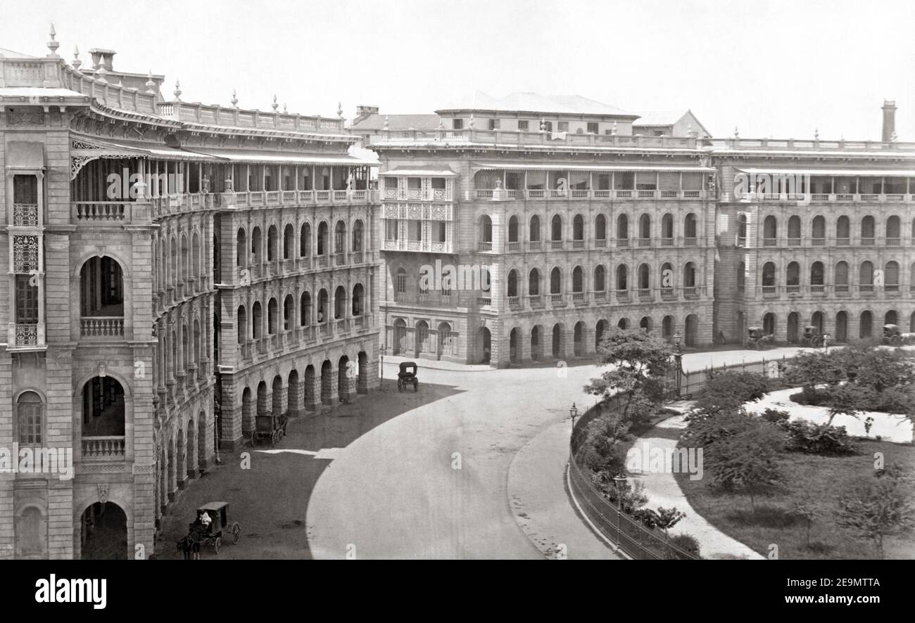 Late 19th century photograph - Elphinstone Circle, Bombay, Mumbai ...