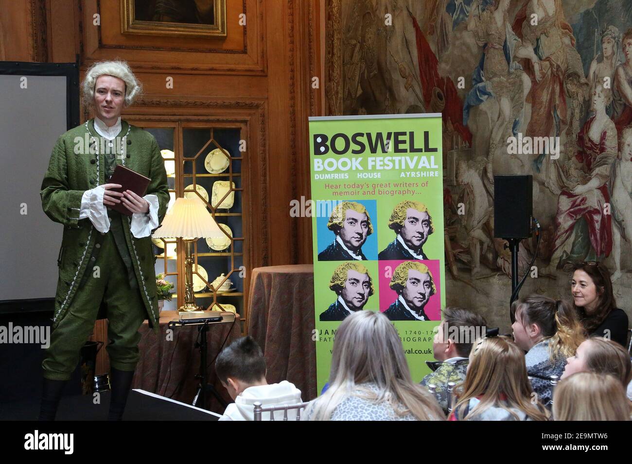 Scotland, Ayrshire, Boswell Book Festival Dumfries House May 2017 ...