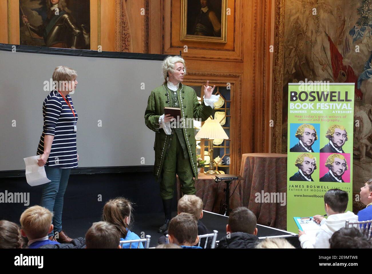 Scotland, Ayrshire, Boswell Book Festival Dumfries House May 2017 ...