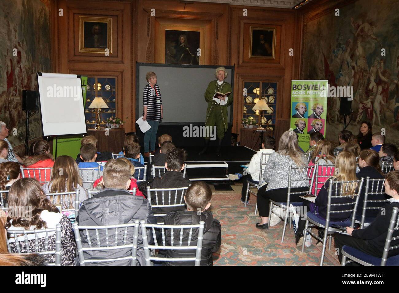 Scotland, Ayrshire, Boswell Book Festival Dumfries House May 2017 ...