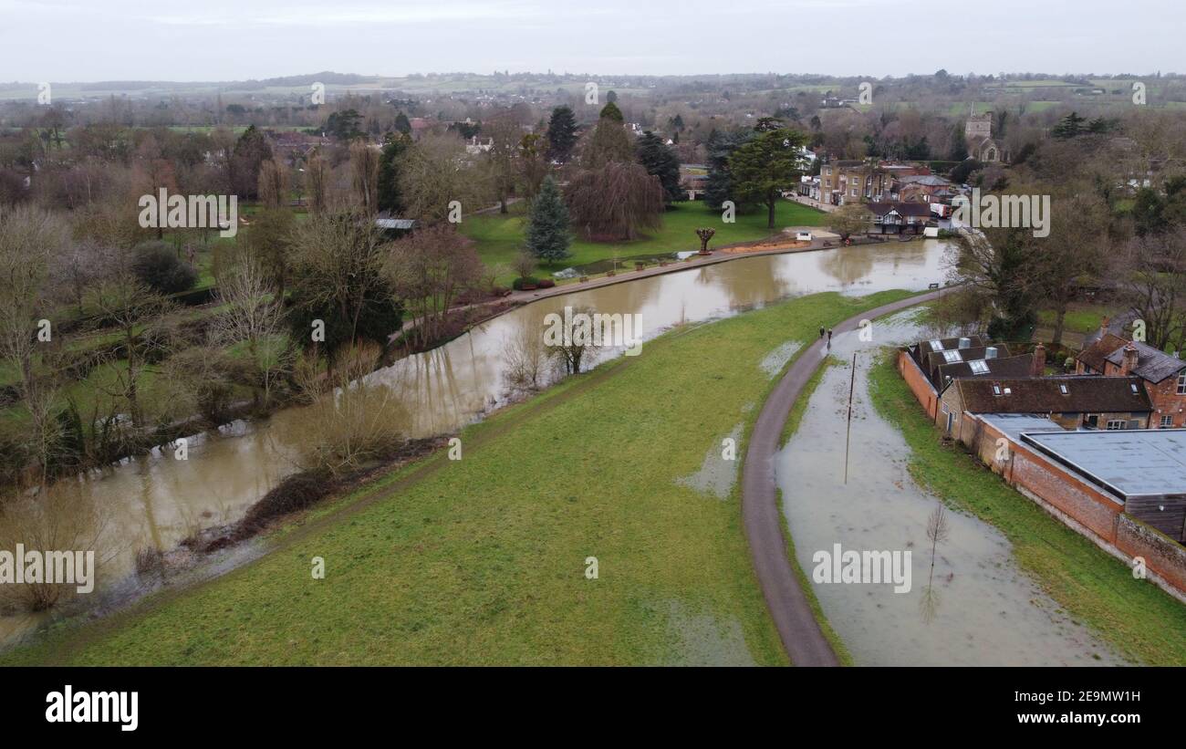 Cookham Flooding 2021 Stock Photo - Alamy