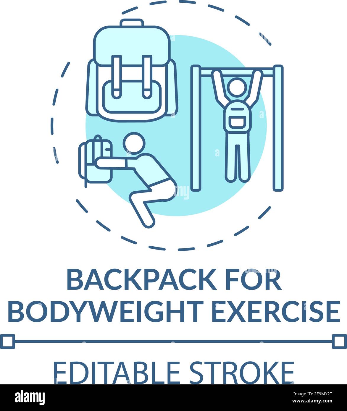 Bodyweight training Stock Vector Images - Alamy