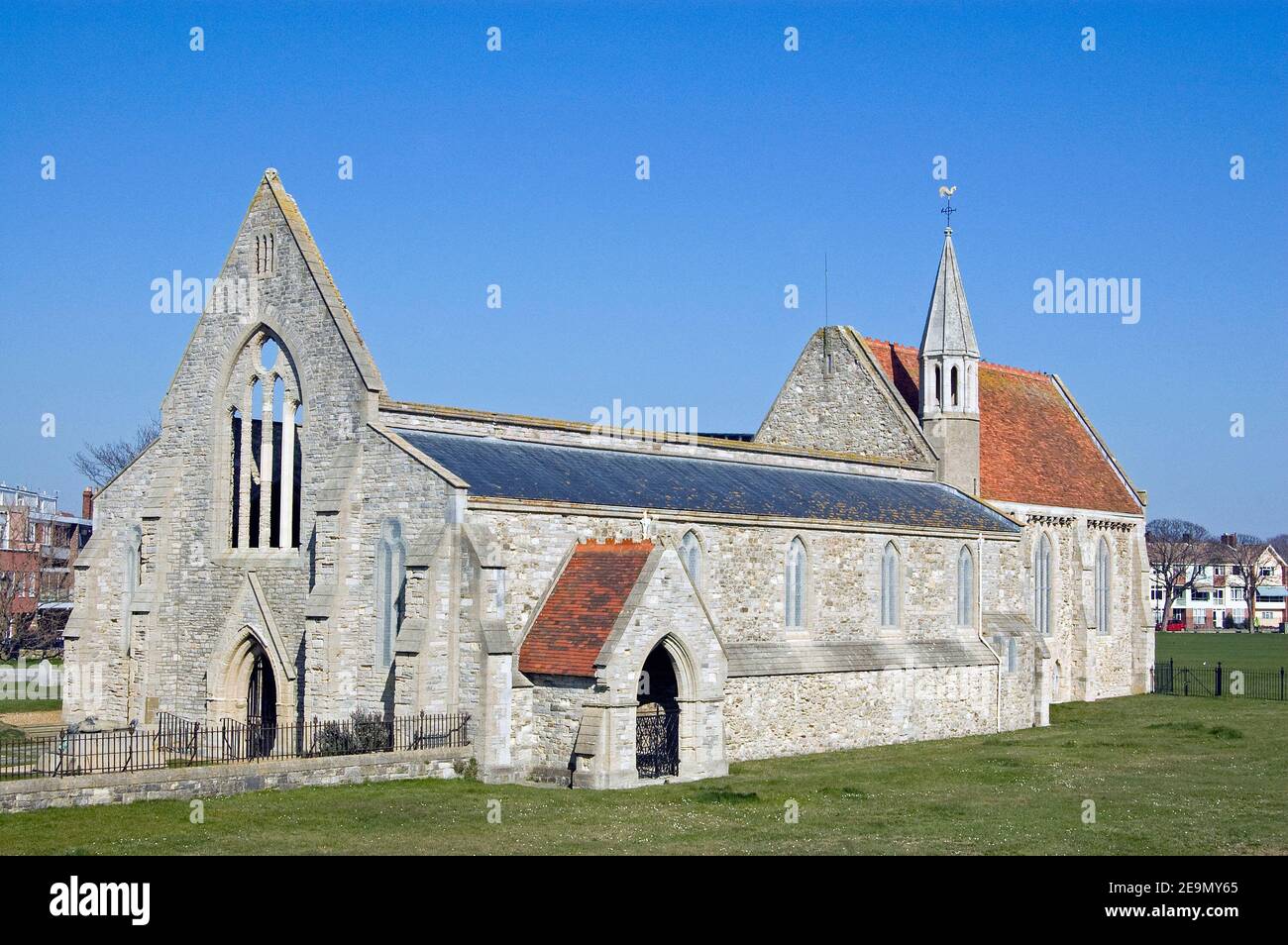 Ruins of the Royal Garrison Church, formerly part of a medieval ...