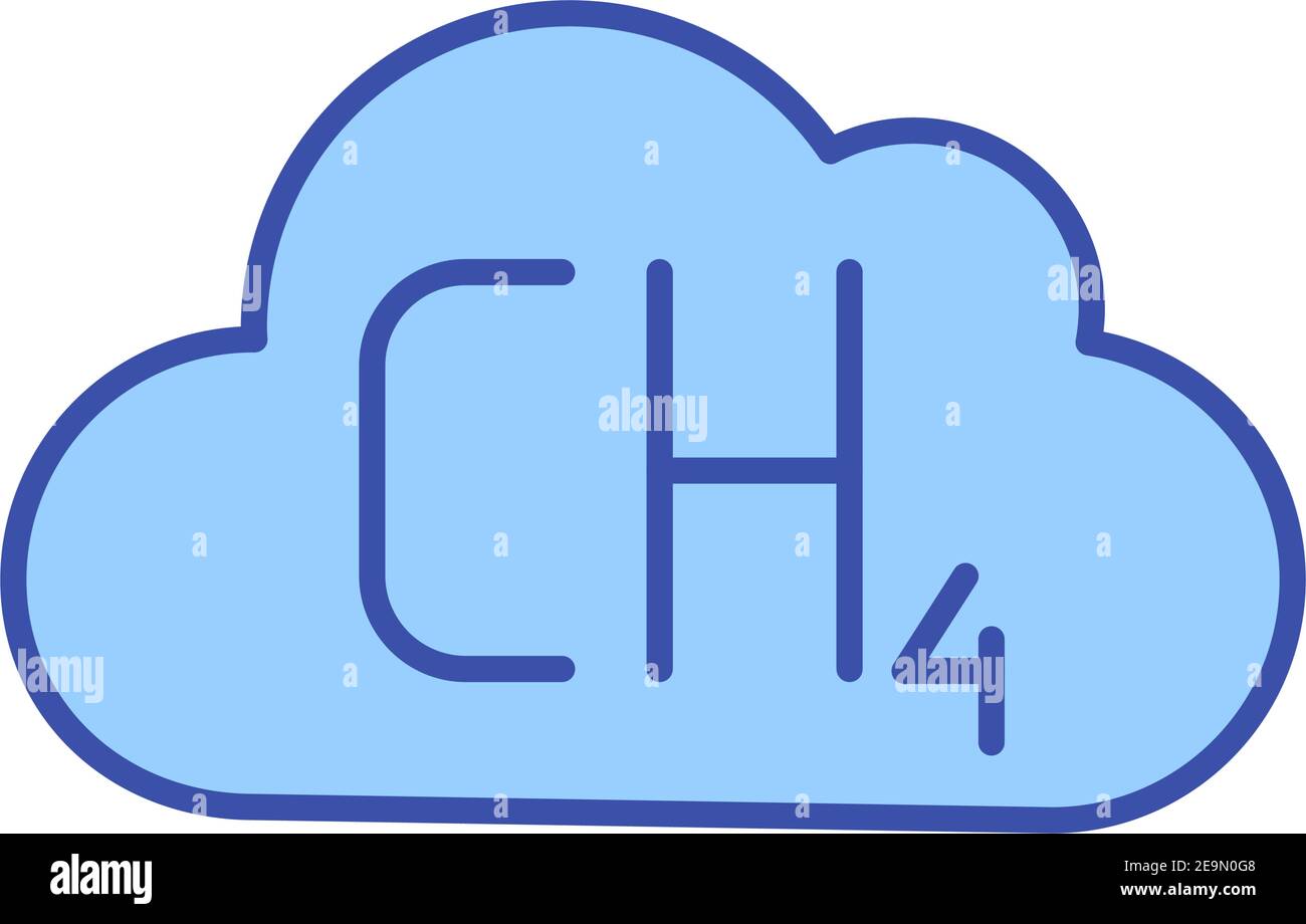 Methane emission RGB color icon Stock Vector Image & Art - Alamy