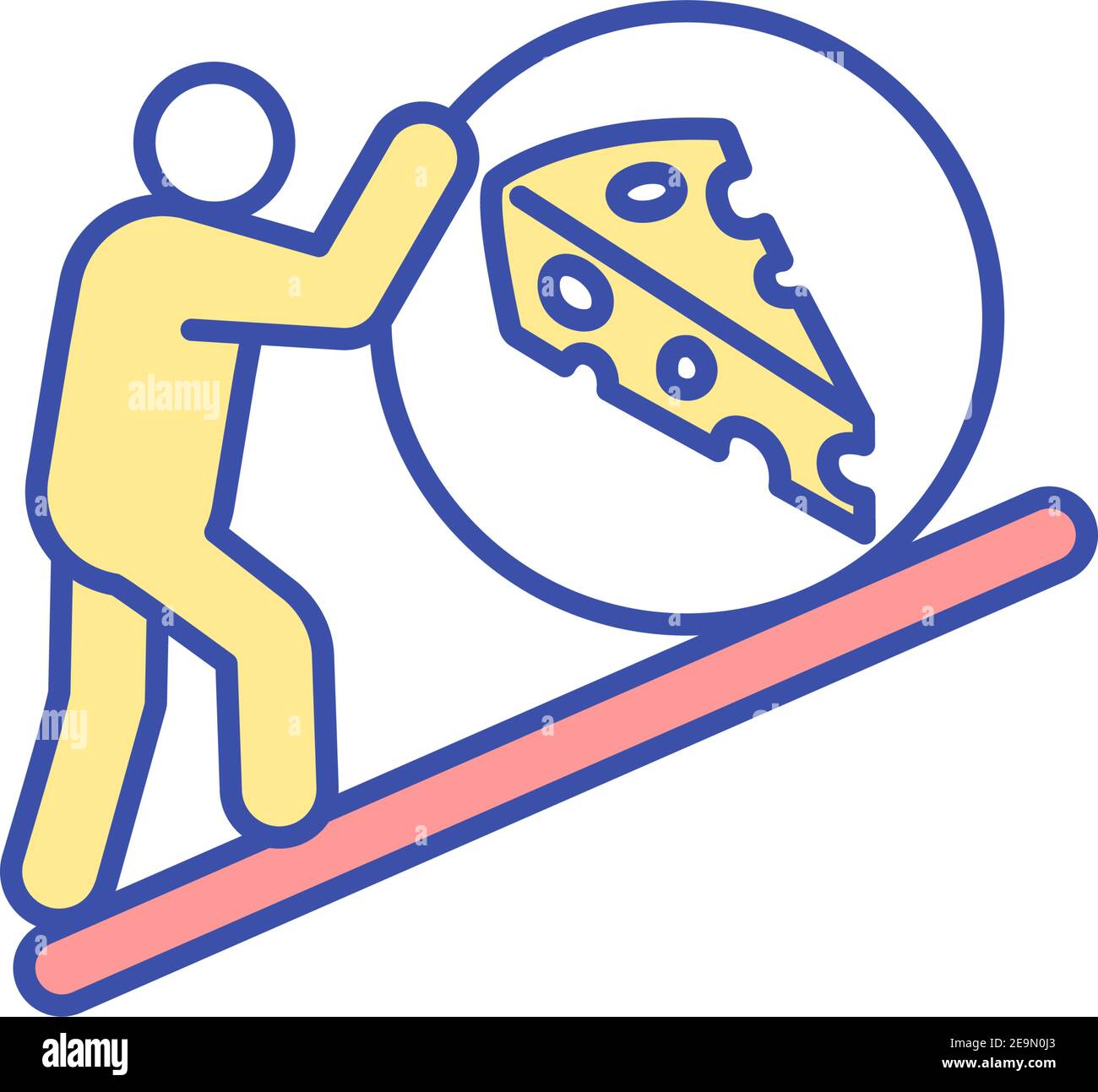 The cheese making process Stock Vector Images - Alamy