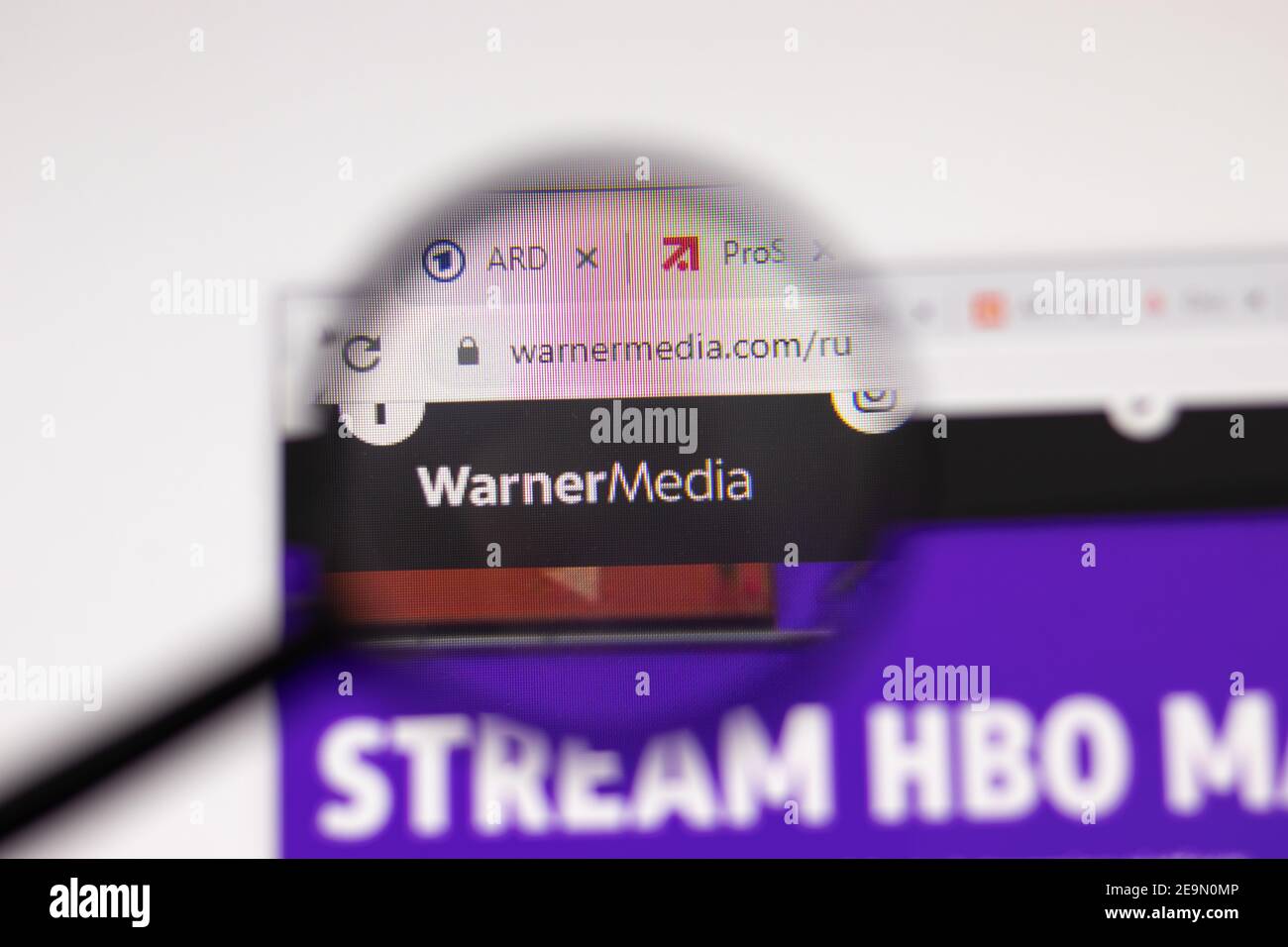 Warner channel logo hi-res stock photography and images - Alamy