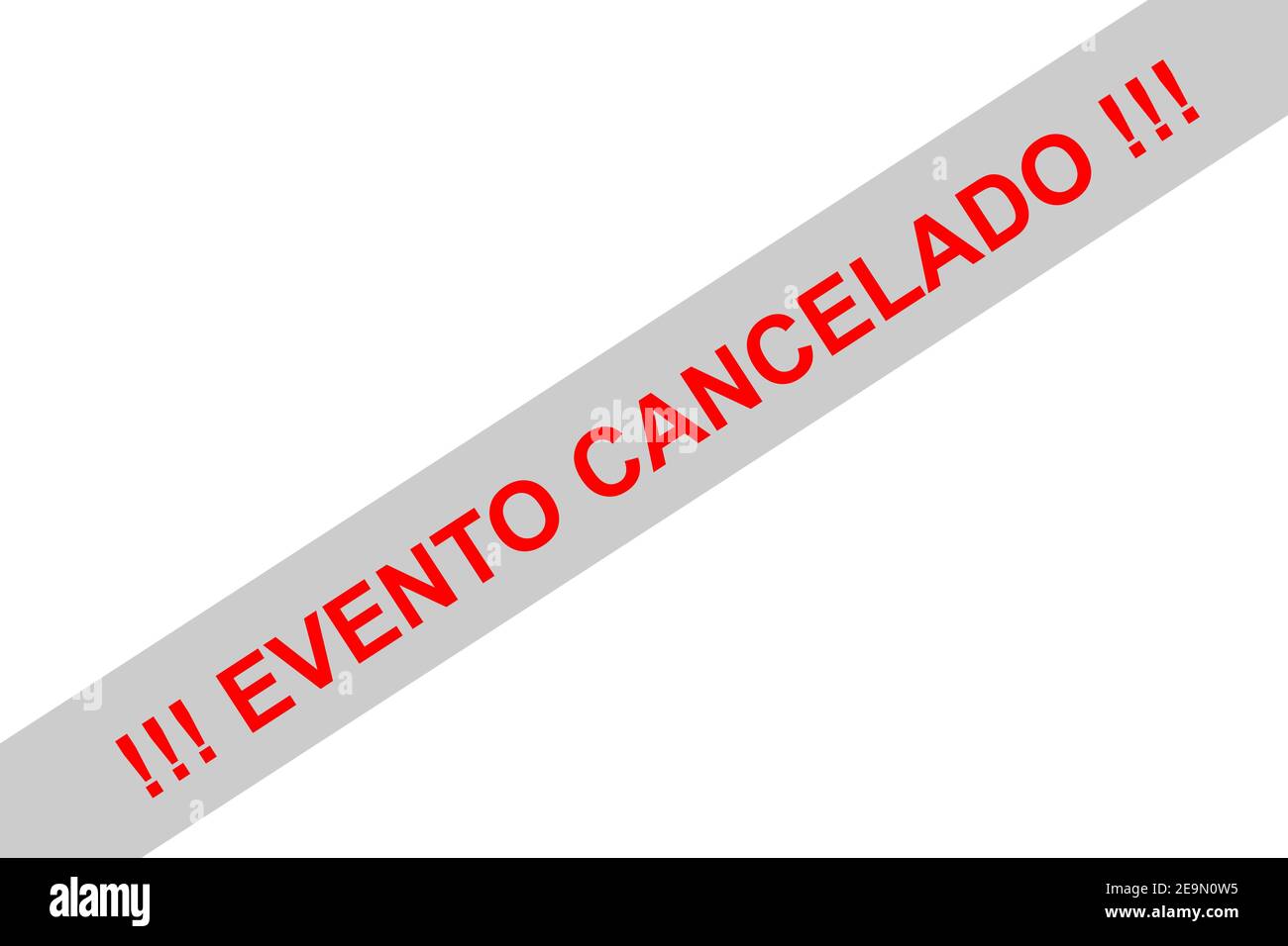Evento cancelado hi-res stock photography and images - Alamy