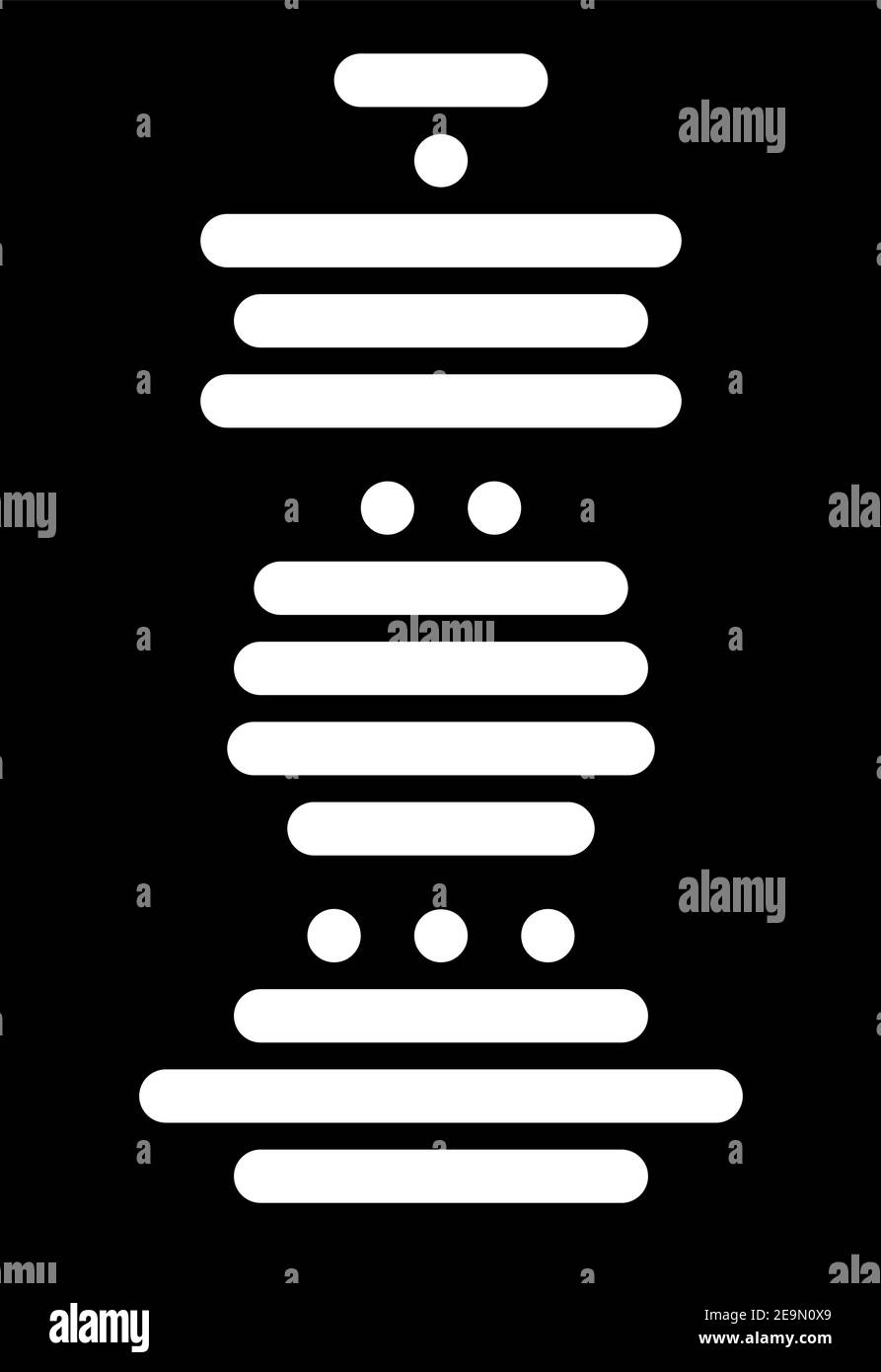 lyrics song text glyph icon vector illustration Stock Vector Image ...