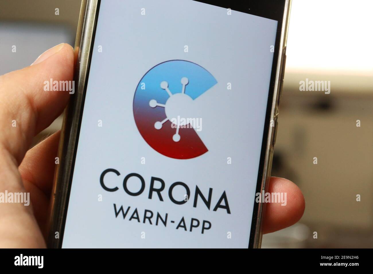 Federal corona warning app hi-res stock photography and images - Alamy