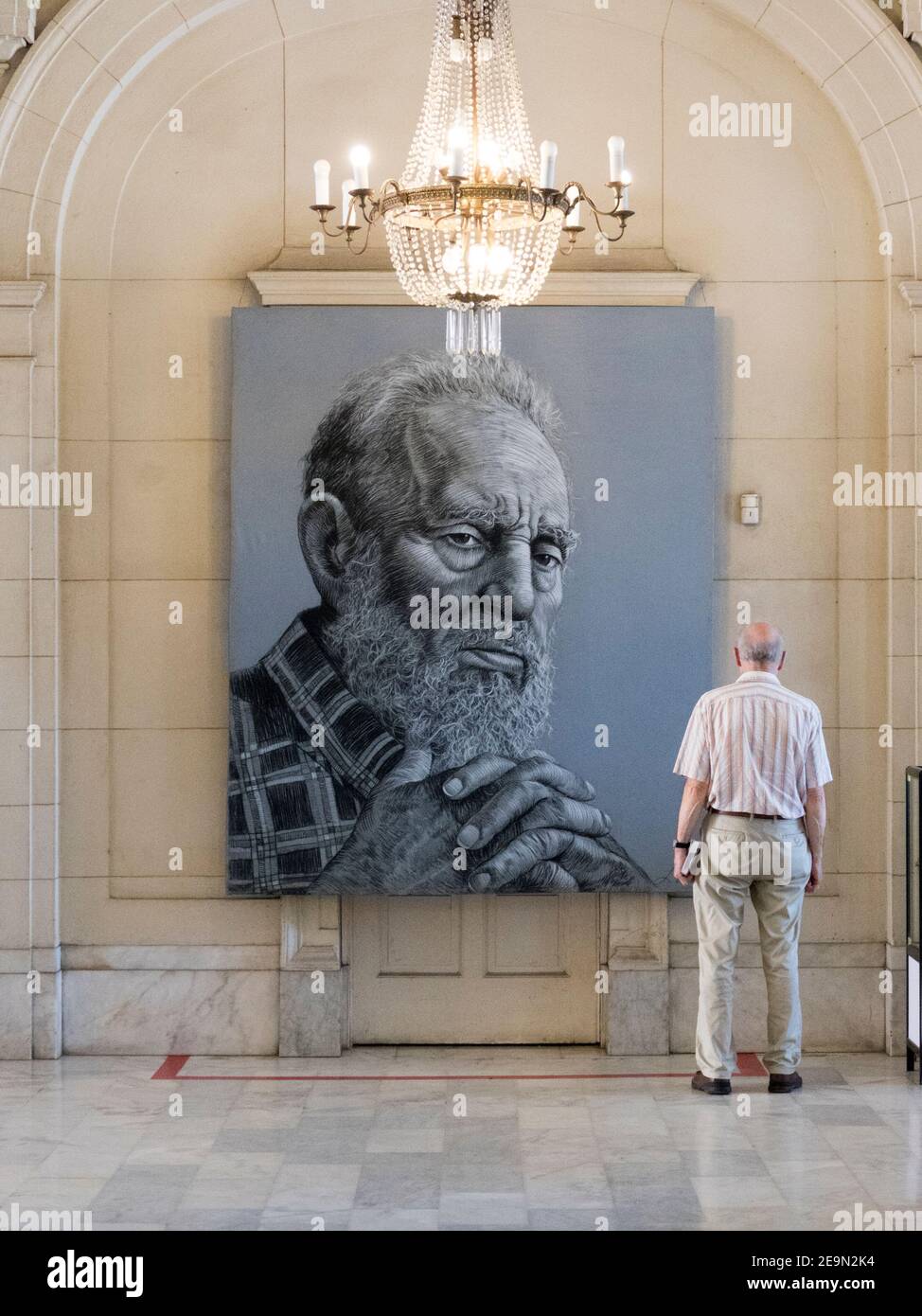 Fidel castro painting hi-res stock photography and images - Alamy