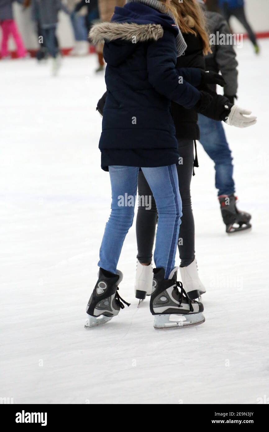 Skating without skates hi-res stock photography and images - Alamy