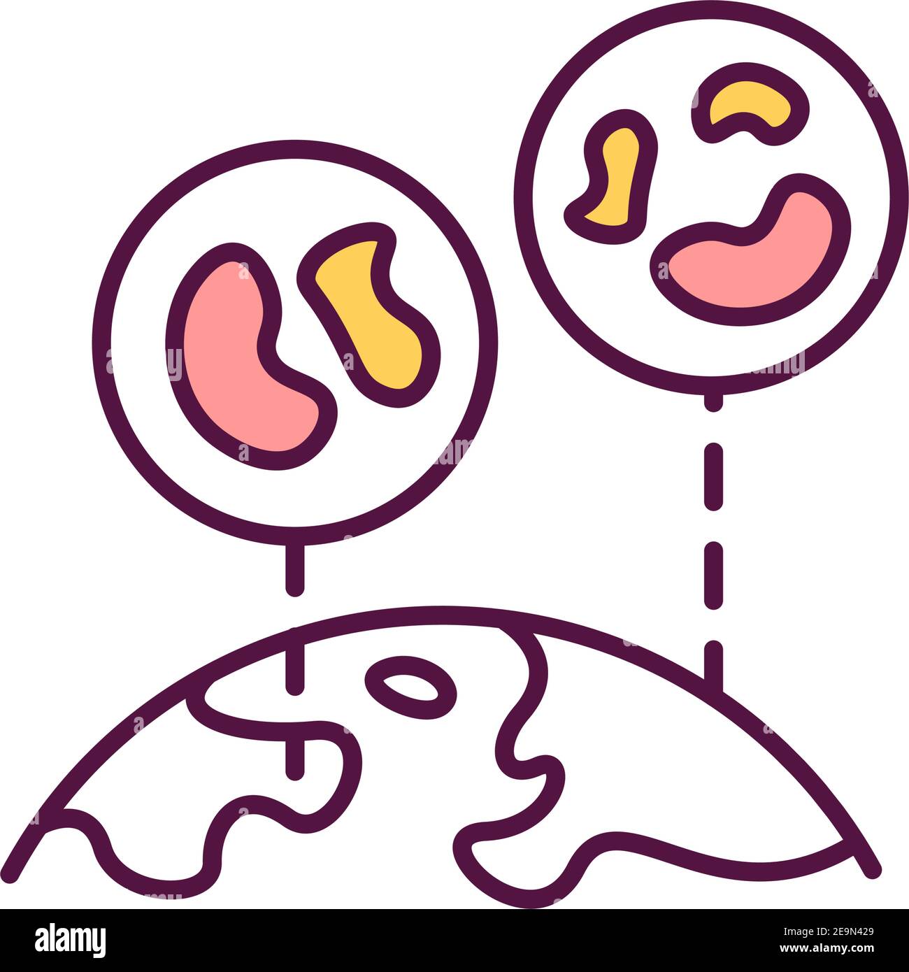 Disease mapping RGB color icon Stock Vector Image & Art - Alamy Disease mapping RGB color icon Stock Vector Image & Art - Alamy