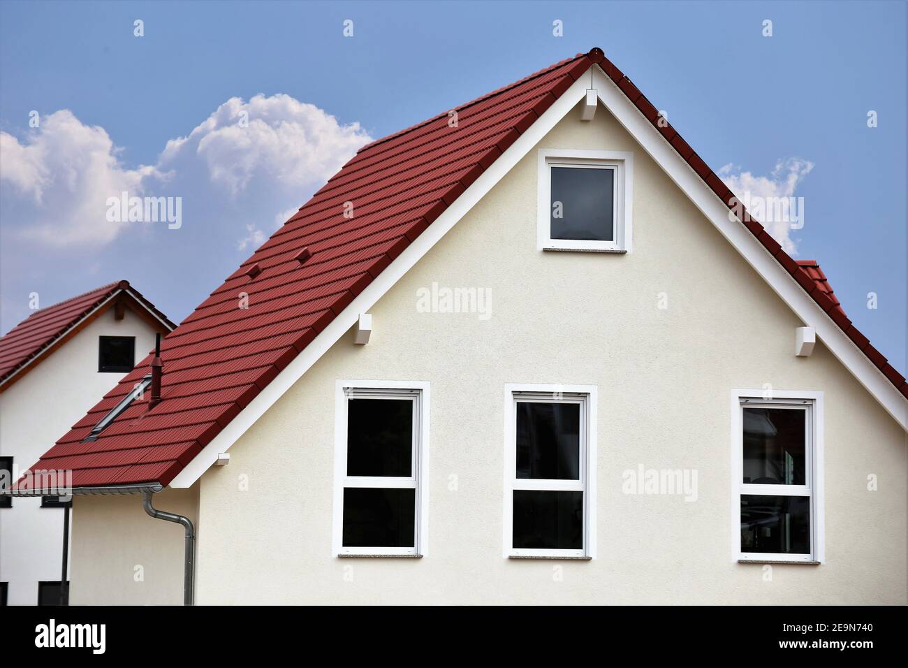 New residential home Stock Photo - Alamy