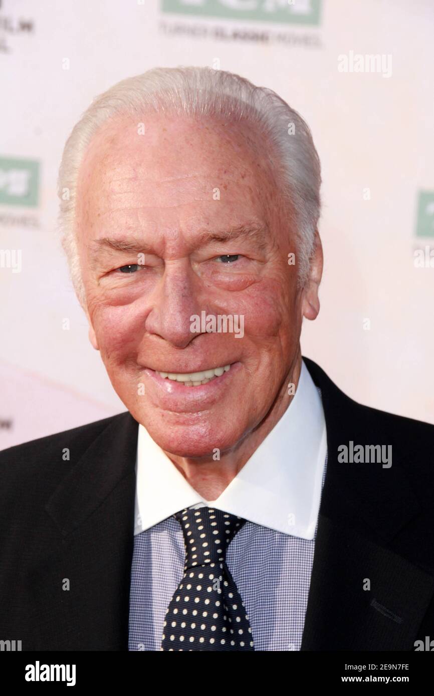 **FILE PHOTO** Christopher Plummer Has Passed Away. Christopher Plummer ...