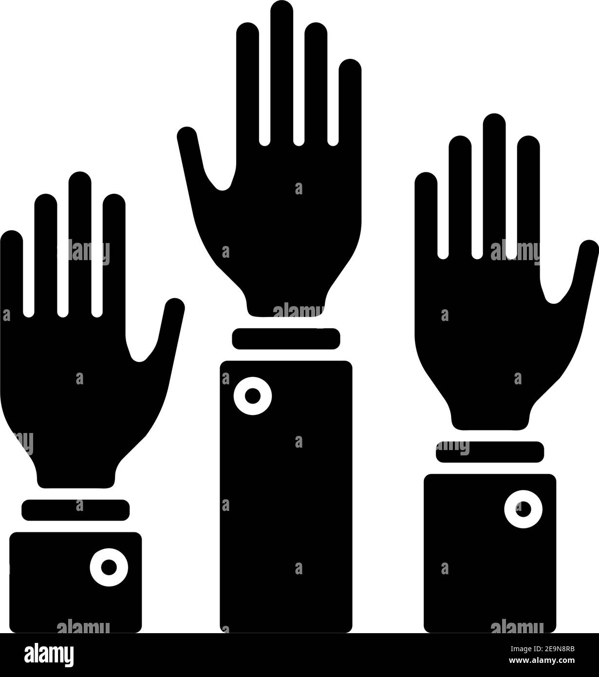 Black crowd learning Stock Vector Images - Alamy