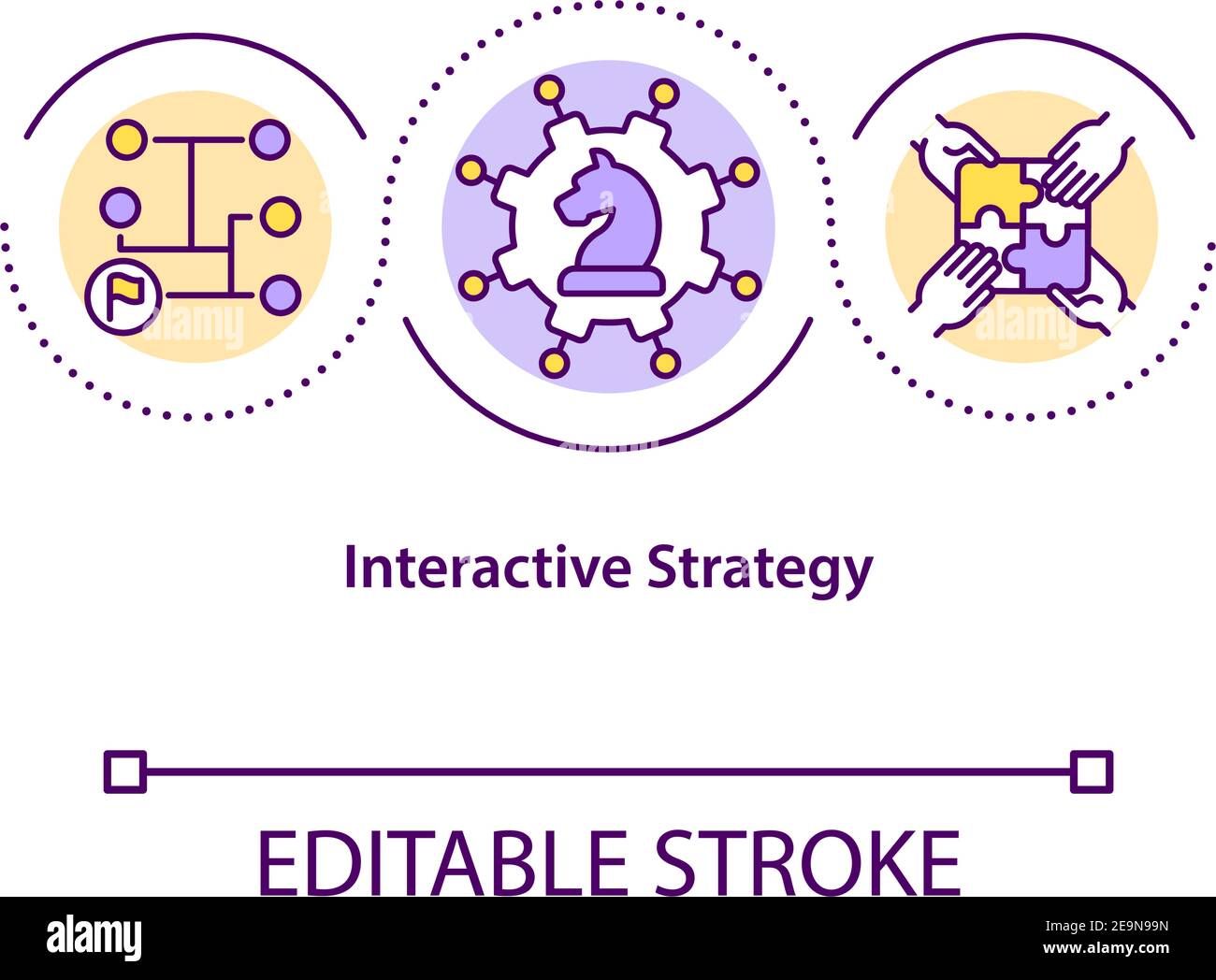 Interactive strategy Stock Vector Images - Alamy