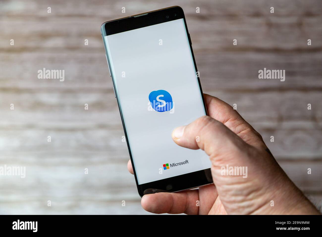 Skype screen hi-res stock photography and images - Alamy