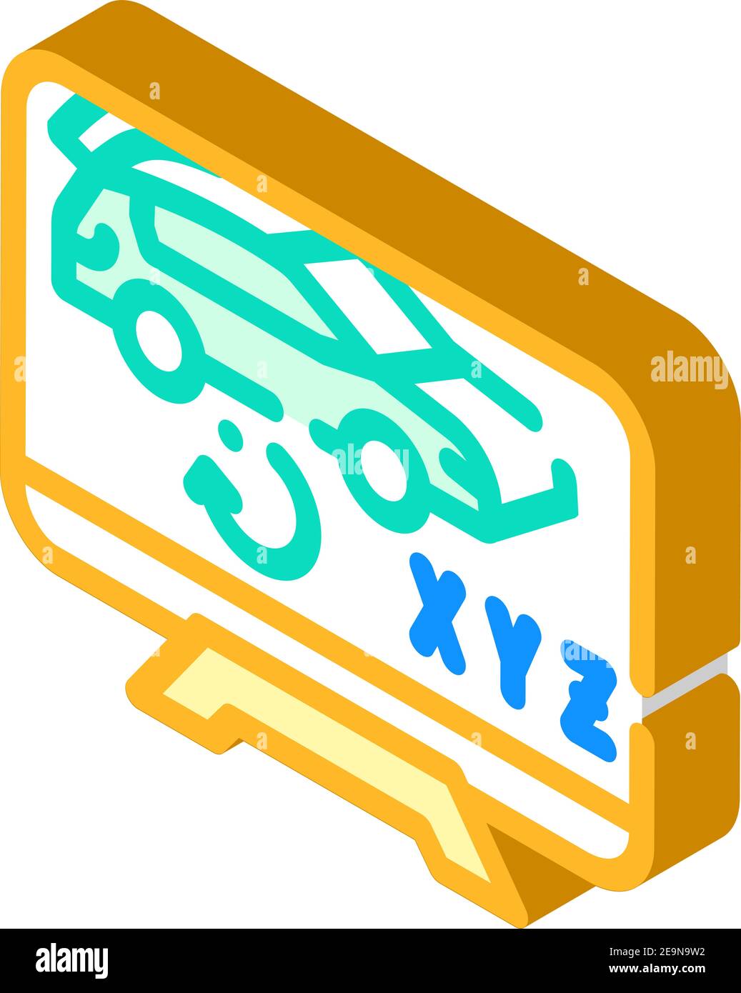 3d object settings isometric icon vector illustration Stock Vector ...