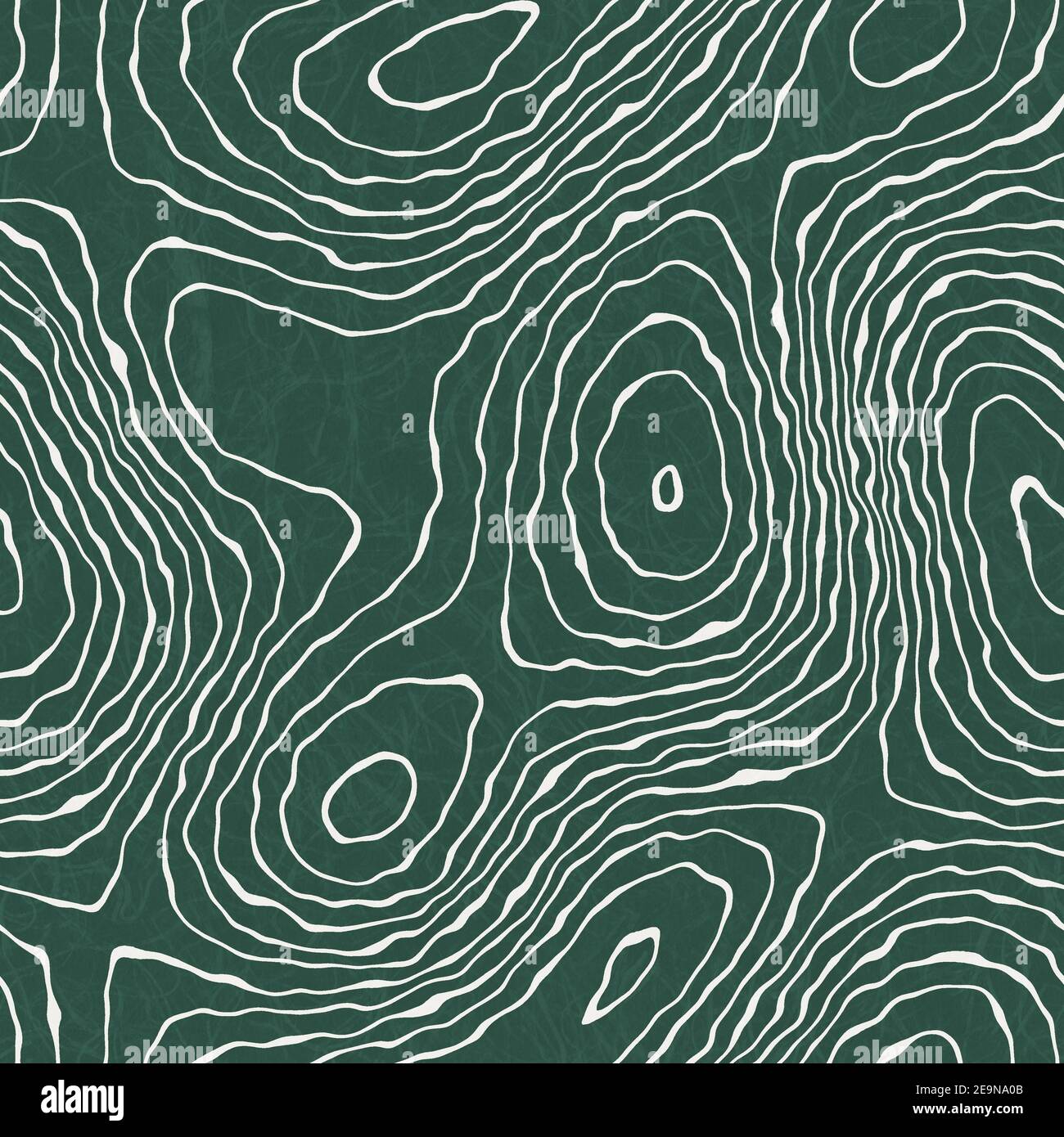 Seamless earth line map organic pattern print Stock Photo - Alamy