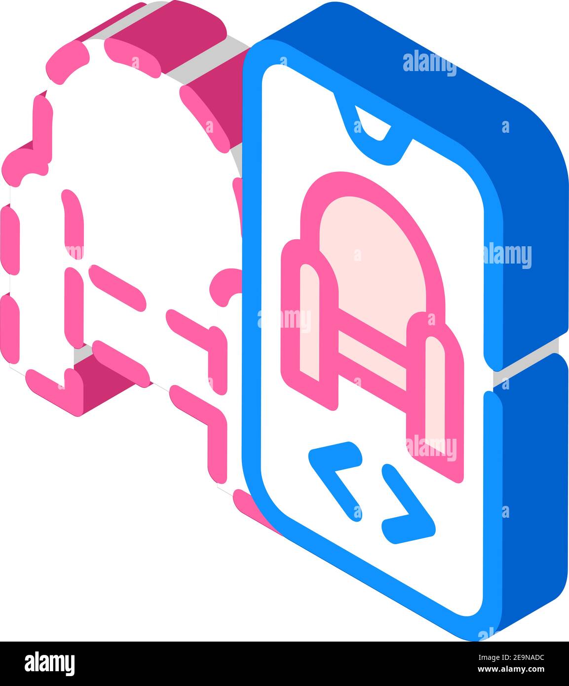 vr remote control isometric icon vector illustration Stock Vector Image ...