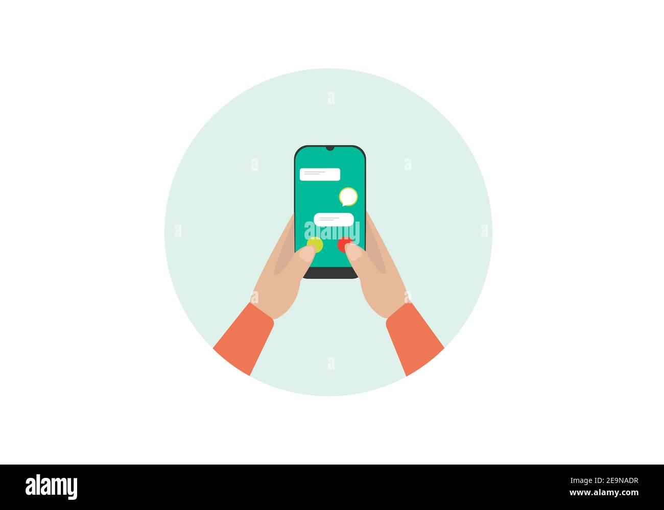 Communication smart technology Cut Out Stock Images & Pictures - Alamy