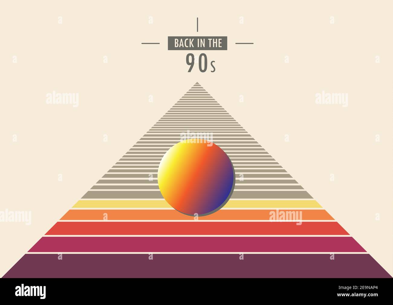 Abstract retro background back in the 90s Stock Vector Image & Art - Alamy