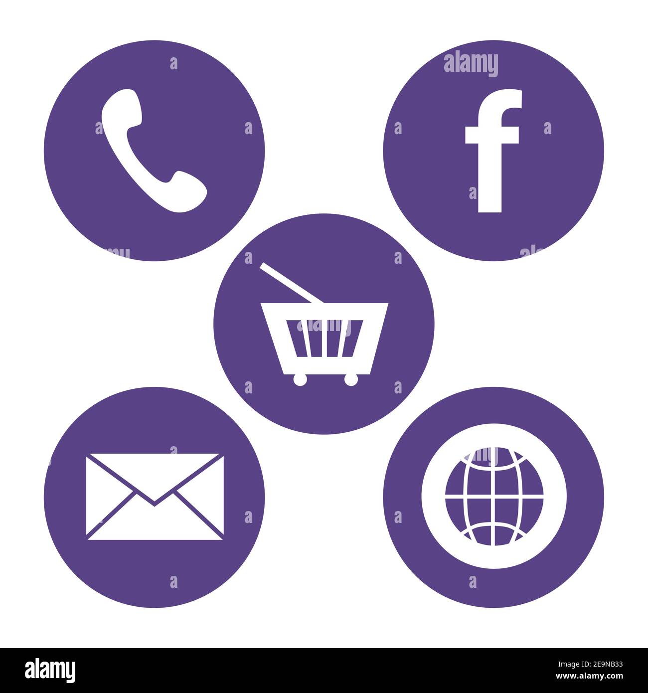 Vector shopping icon pictogram set. Vector illustration. Simple ...