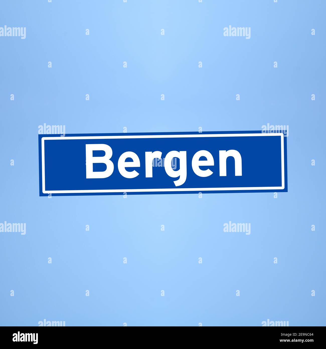 Bergen information sign hi-res stock photography and images - Alamy