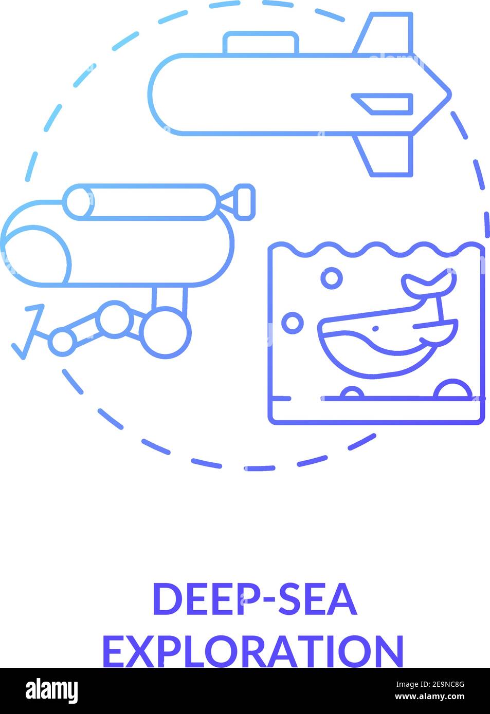 Deep sea exploration art Cut Out Stock Images & Pictures - Alamy