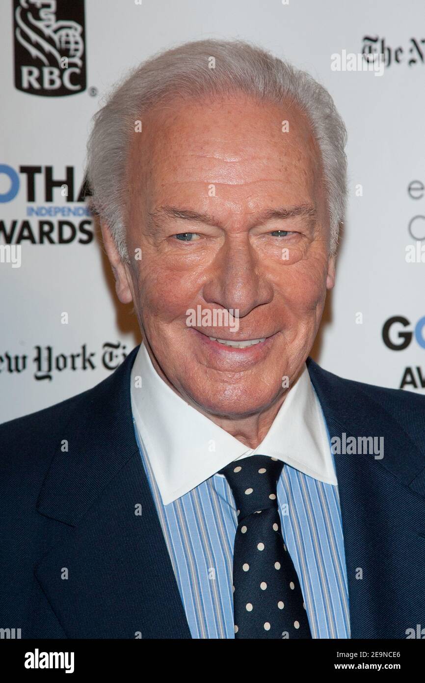 Actor Christopher Plummer attends IFP's 21st annual Gotham Independent ...