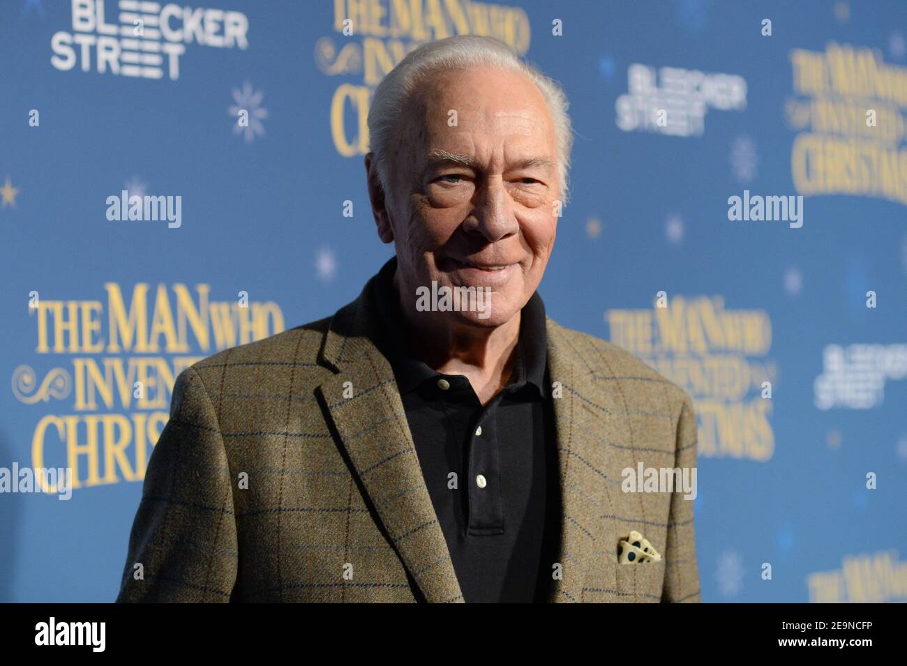 Actor Christopher Plummer attends "The Man Who Invented Christmas" New ...