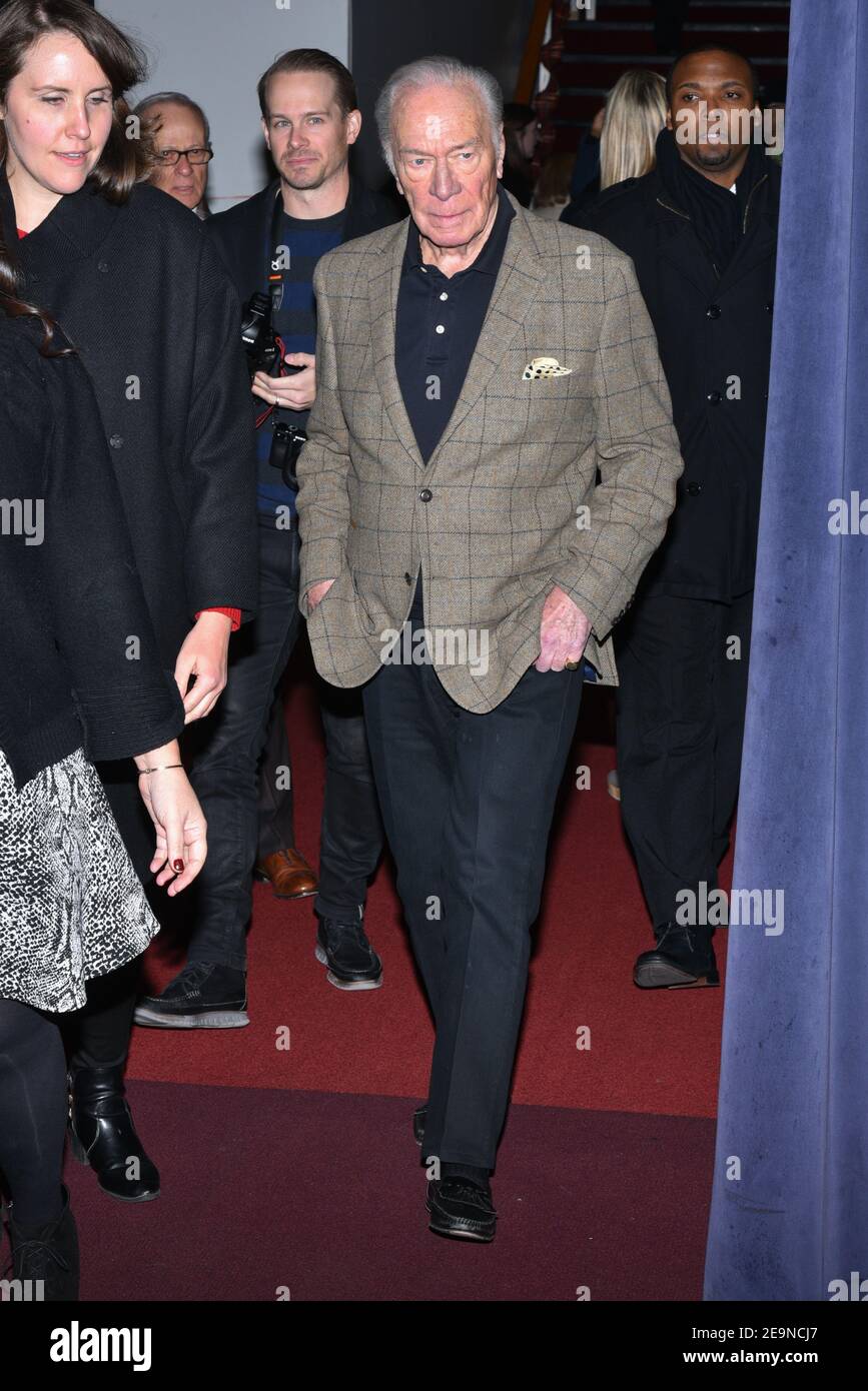 Actor christopher plummer hi-res stock photography and images - Alamy