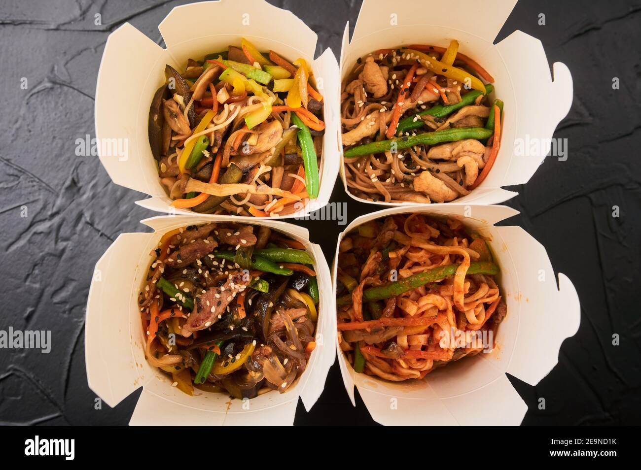 Chinese to go boxes hi-res stock photography and images - Alamy