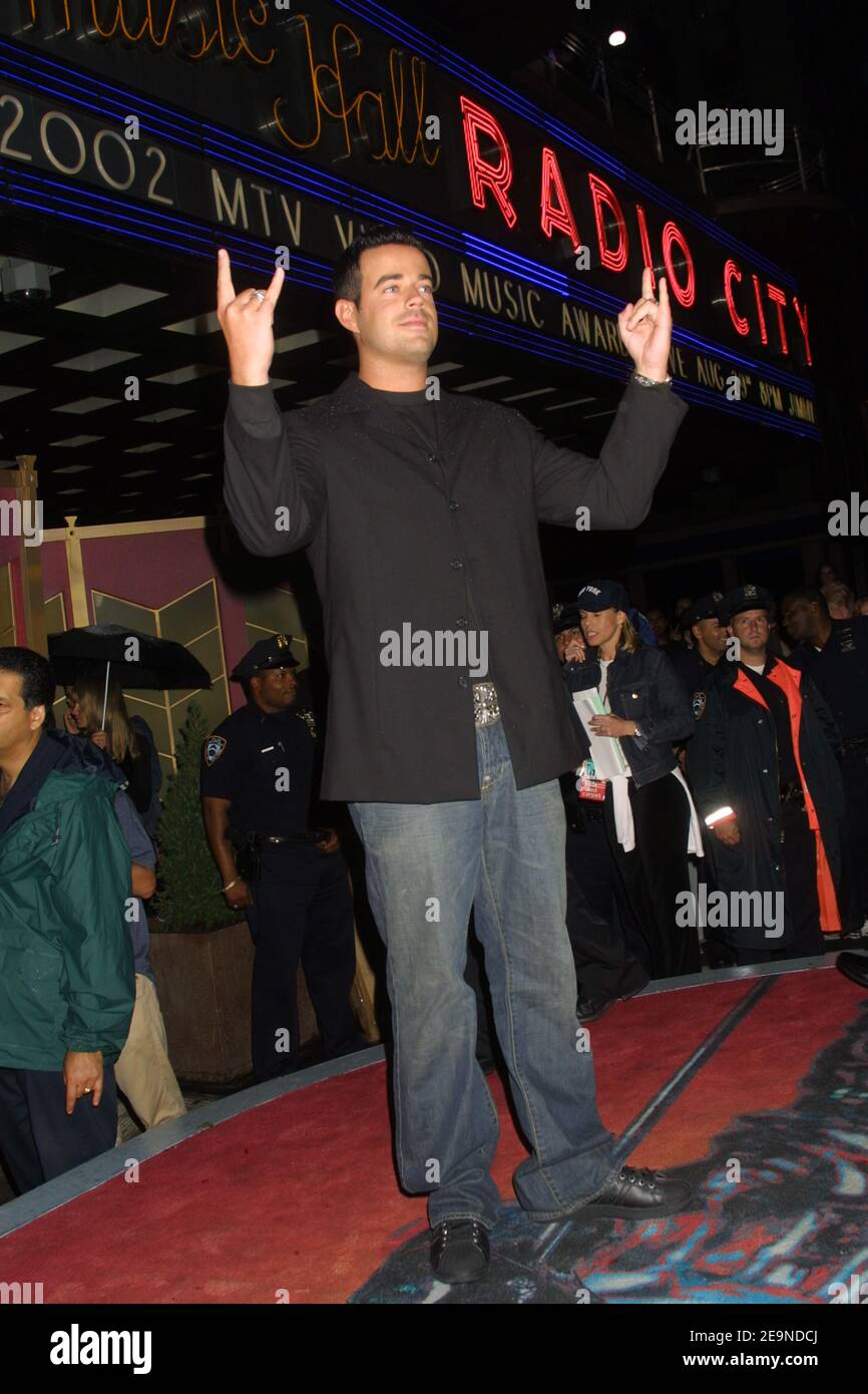 New York, NY--August 29, 2002--MTV Video Music Awards at Radio City ...