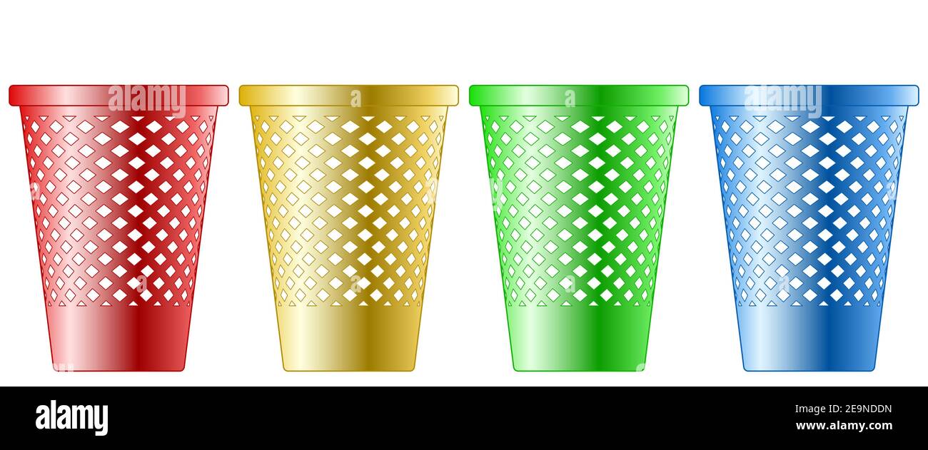 Recycle red blue green Stock Vector Images - Alamy