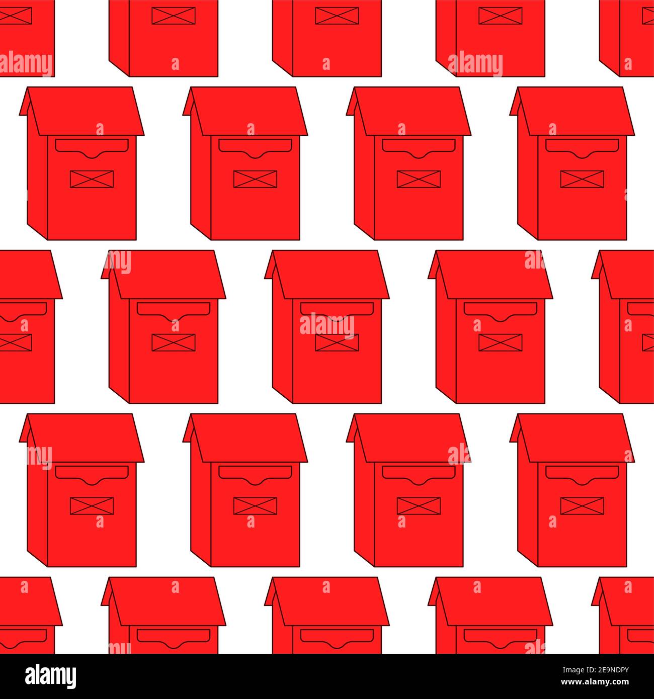 Newspaper delivery boxes Stock Vector Images - Alamy