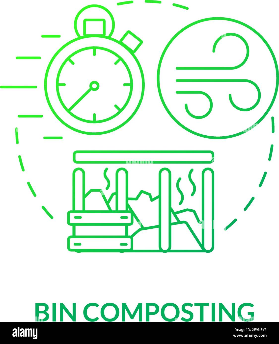 Bin composting concept icon Stock Vector Image & Art - Alamy Bin composting concept icon Stock Vector Image & Art - Alamy