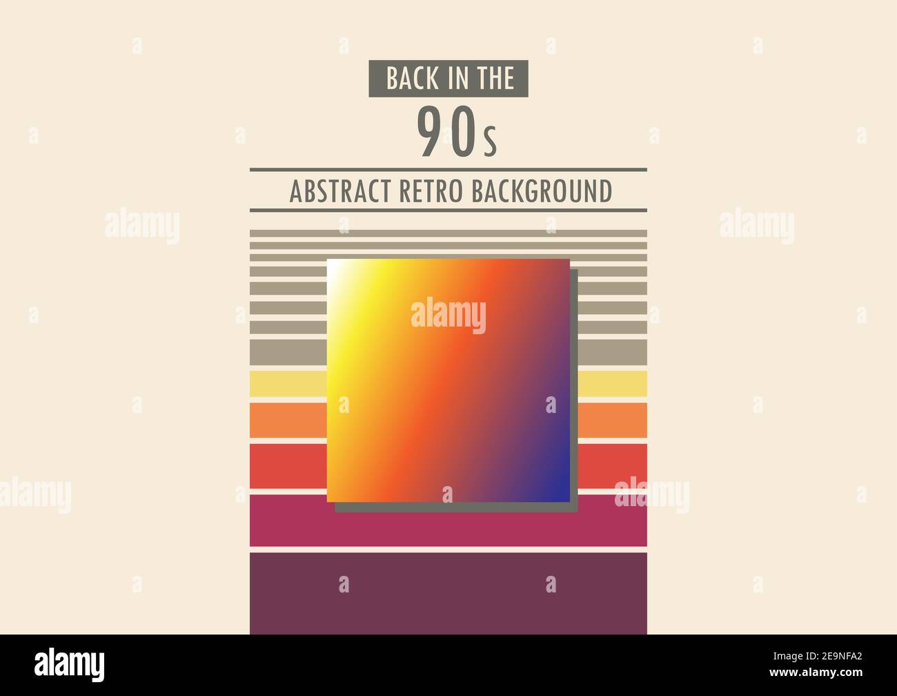 Abstract retro background back in the 90s Stock Vector Image & Art - Alamy