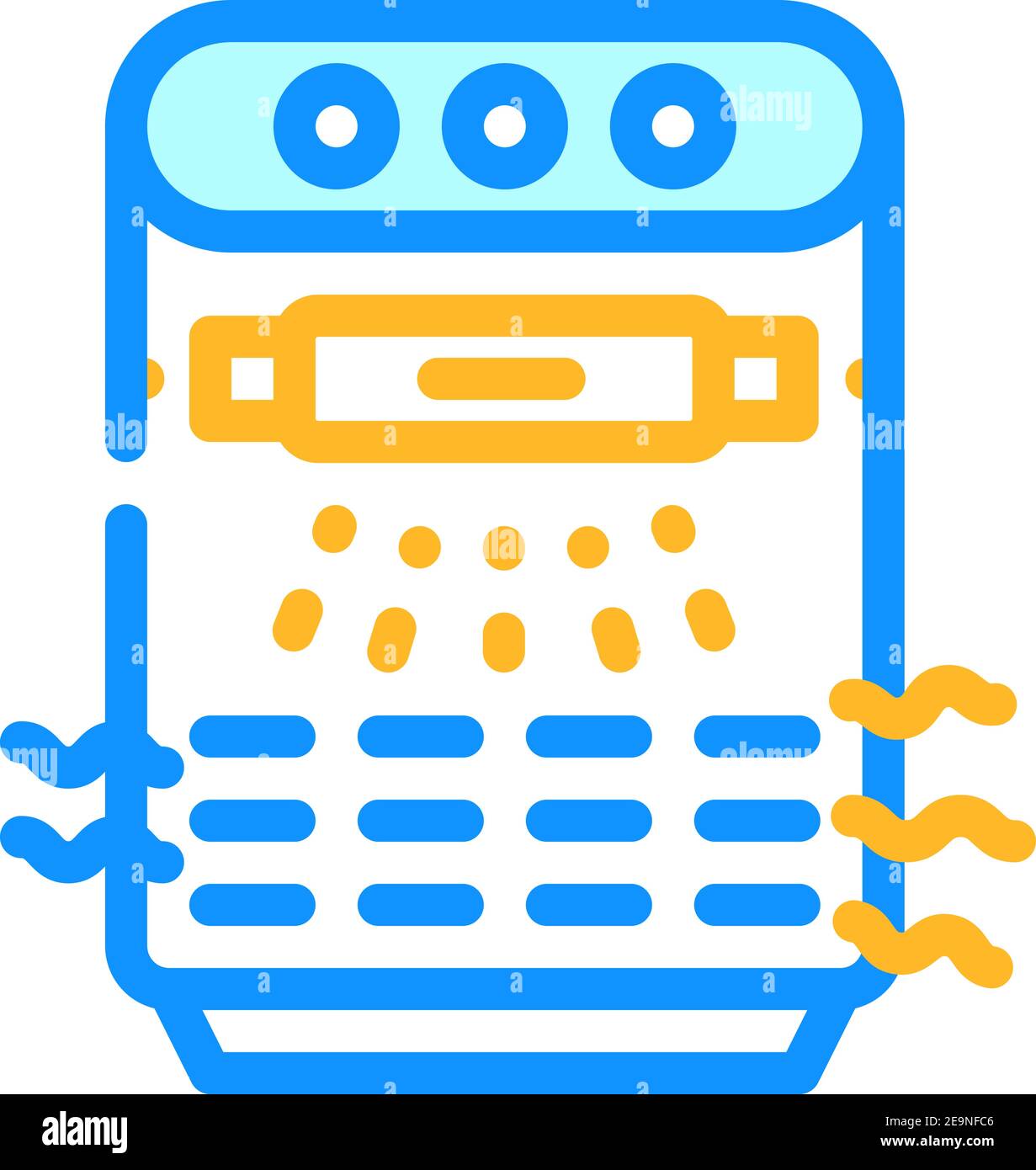 ionization air cleaner color icon vector illustration Stock Vector ...