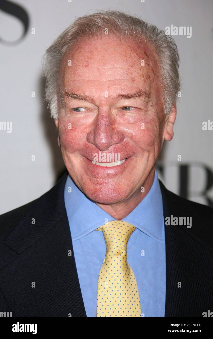 **FILE PHOTO** Christopher Plummer Has Passed Away. Christopher Plummer ...