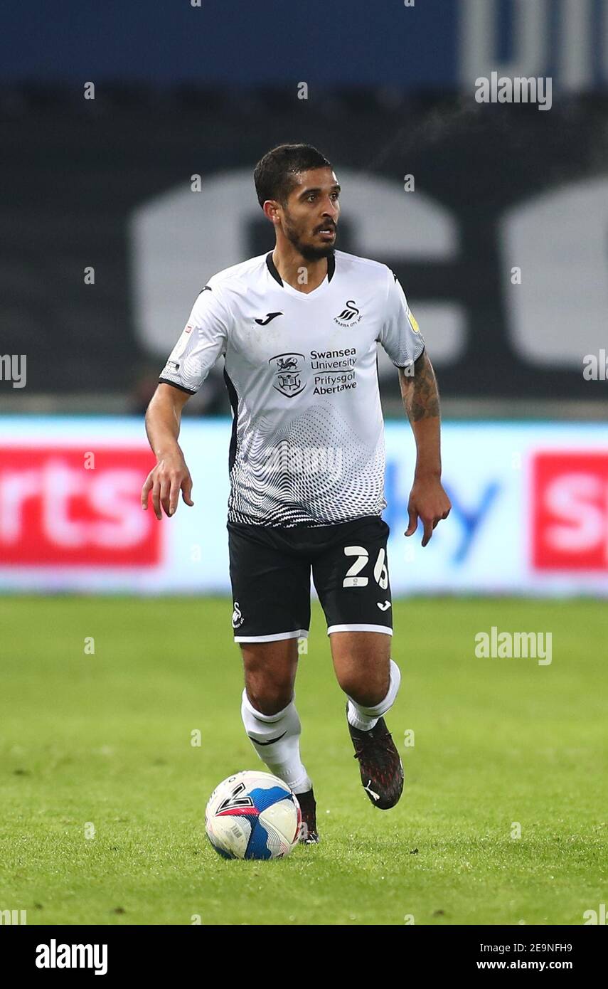 Liberty Stadium, Swansea, Glamorgan, UK. 5th Feb, 2021. English ...
