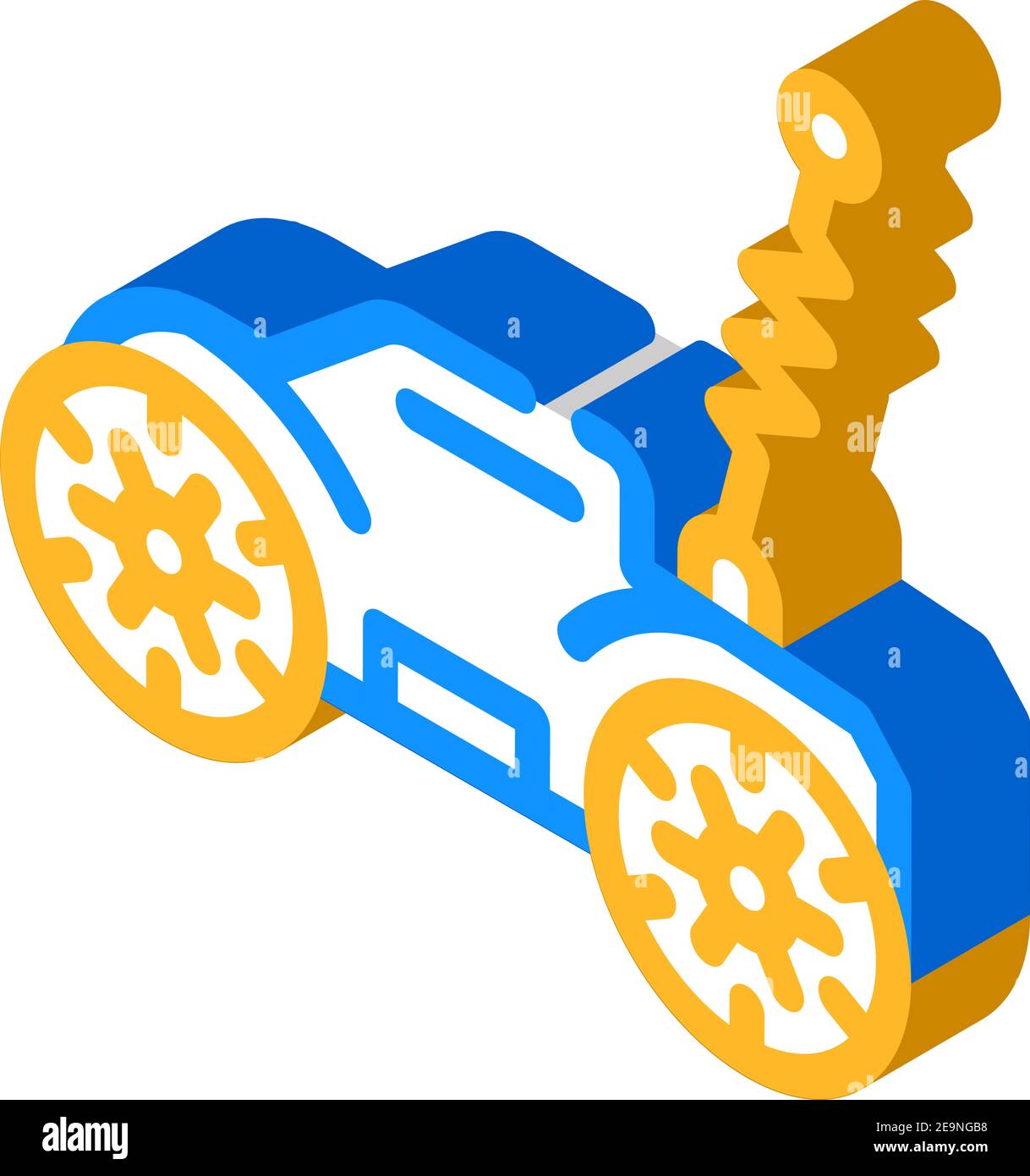 radio controlled car toy isometric icon vector illustration Stock ...